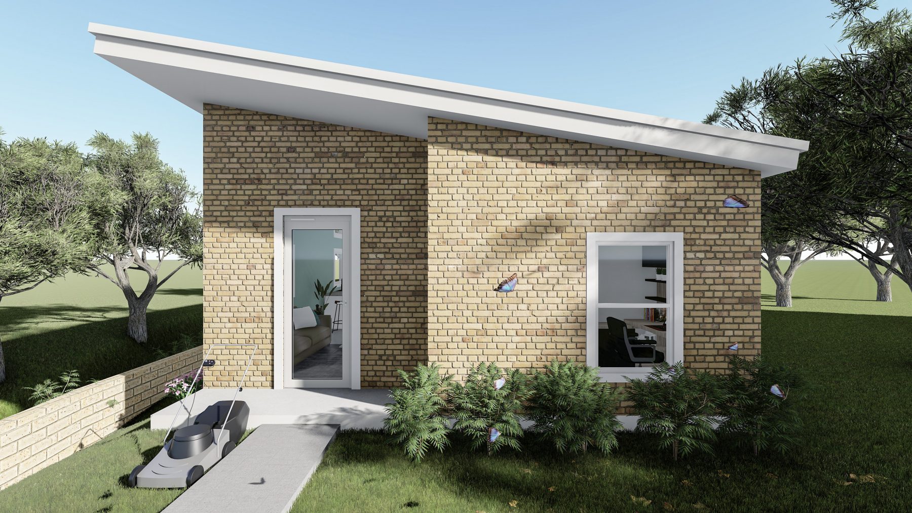 Project - Barker Ridge Brick House - Small House Solutions