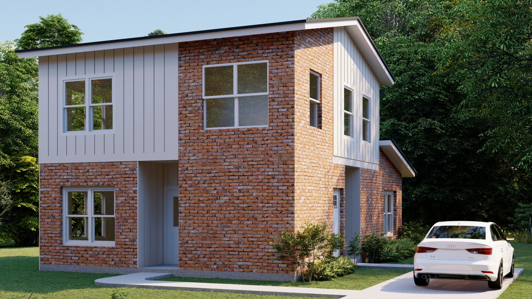 Project - N Bishop Brick House - Small House Solutions
